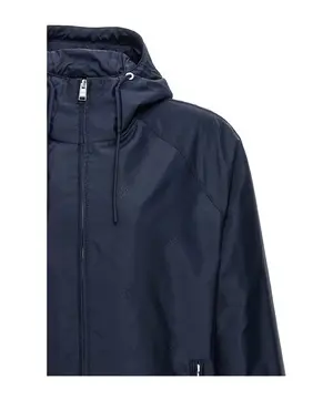 Hugo Boss Hooded Jacket With Drawstring