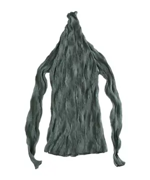 Issey Miyake Pleated High Neck Blouse