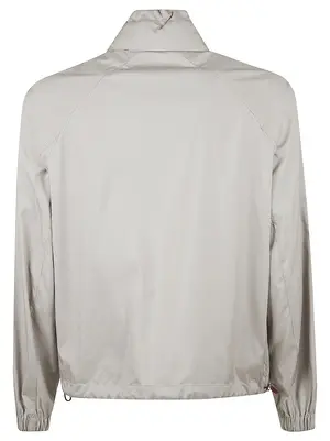 Brunello Cucinelli Zip-up Hooded Jacket - White