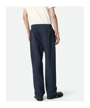 Bottega Veneta Silk And Cotton Twill Elasticated Straight Leg Trousers