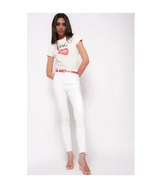 Pinko Skinny Frayed Edge Jeans