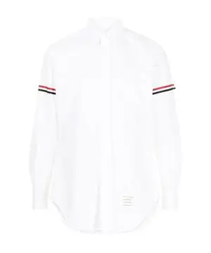 Thom Browne Thom Browne Stripe Detailed Long-Sleeved Shirt No
