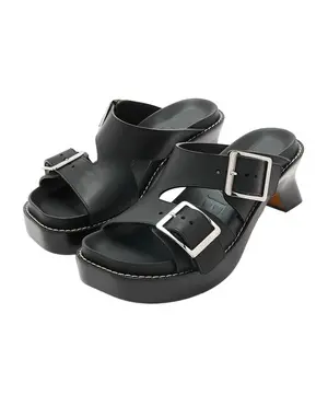 Loewe Buckled Open Toe High Heel Sandals