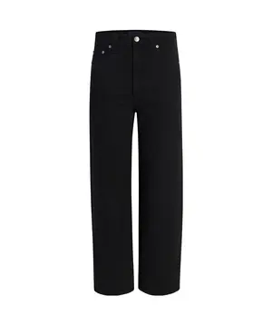 Khaite Delina Wide-leg Cropped Jeans - Carlyle