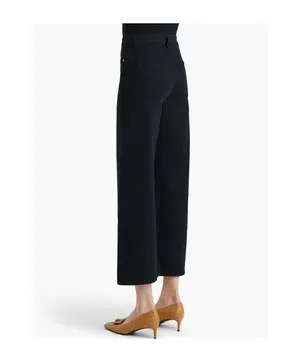 Khaite Delina Wide-leg Cropped Jeans - Carlyle