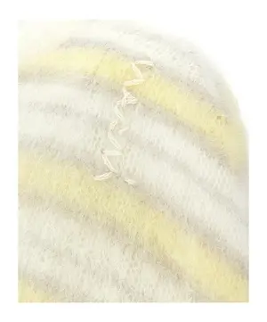 Marni Fuzzy Wuzzy Striped Crew Neck Sweater - Multicolor