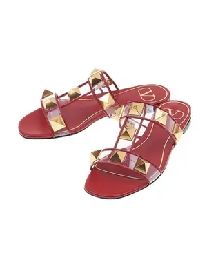 Valentino Garavani Studded Flat Sandals - Multicolor