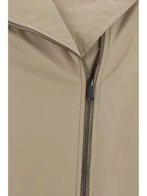 Brunello Cucinelli Zip-up Lapel Jacket