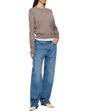 AMI Paris De Coeur Crewneck Jumper