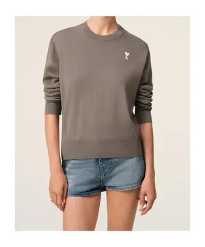 AMI Paris De Coeur Crewneck Jumper