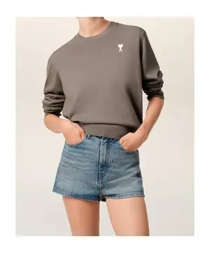 AMI Paris De Coeur Crewneck Jumper