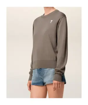 AMI Paris De Coeur Crewneck Jumper