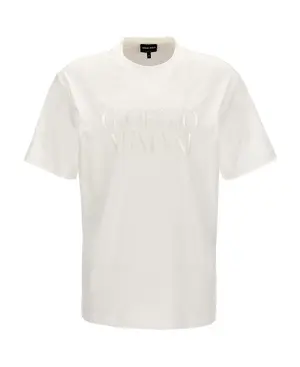 Giorgio Armani Embroidered T-shirts For Men