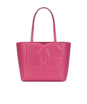 Dolce & Gabbana Small Shopping Bag With Embossed Logo