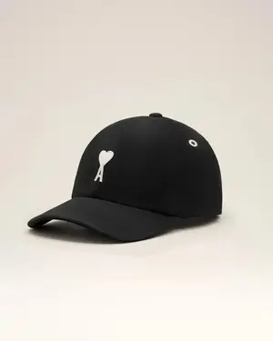 Ami Logo Patch Baseball Cap