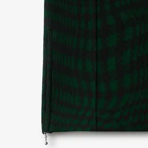 Burberry Houndstooth Pattern Wide-leg Trousers