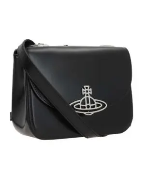 VIVIENNE WESTWOOD Linda Logo Plaque Shoulder Bag