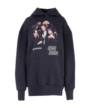 Balenciaga Speedhunters Graphic Print Hoodie