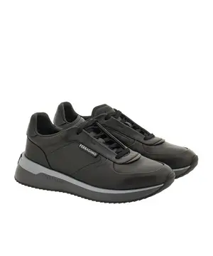 FERRAGAMO Low Top Sneakers - Black