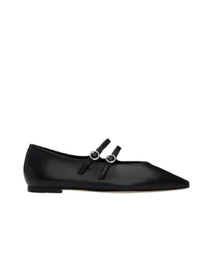 AeydĒ Double-strap Pointed-toe Flats