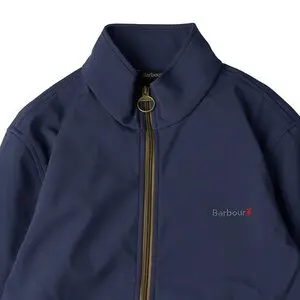 Barbour Long-sleeved Casual Jacket With Zipper Pockets