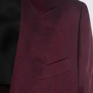 Brunello Cucinelli Red Single-breasted Suit - Brown