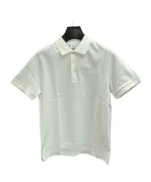 Burberry Lettering Print Polo Shirt