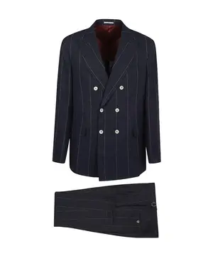 Brunello Cucinelli Pinstriped Suit