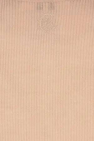 Chloé V-neck Knitted Top With Button Detailing