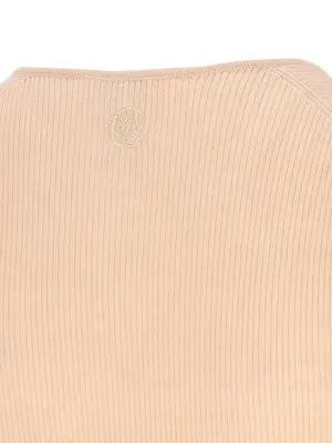 Chloé V-neck Knitted Top With Button Detailing
