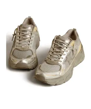 GOLDEN GOOSE Lightstar Lace-up Sneakers - Grey