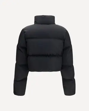 Prada Re-nylon Zipped Cropped Down Jacket