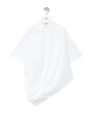 Loewe Asymmetrical Draped Shirt