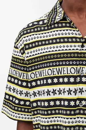 Loewe Short Sleeve Shirt In Cotton