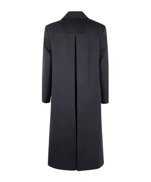 TOM FORD Double-breasted Peak Lapel Long Coat