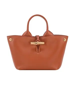 Longchamp Le Roseau Xs Handbag - Bark