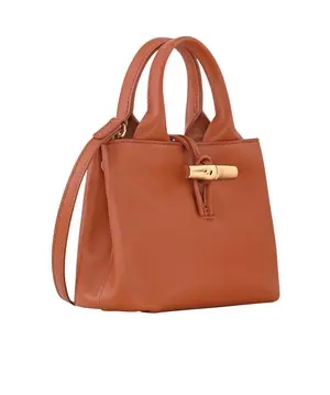 Longchamp Le Roseau Xs Handbag - Bark