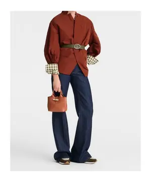 Longchamp Le Roseau Xs Handbag - Bark