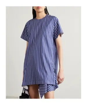 Sacai Poplin Striped Pullover