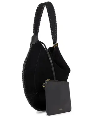 Isabel Marant Étoile Oskan Hobo Bag - Black