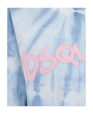 Dsquared2 Tie-dye Crewneck T-shirt