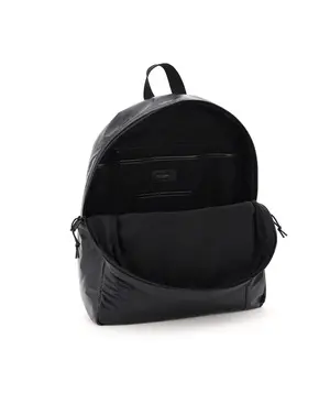 Saint Laurent Nuxx Logo Printed Backpack - Black
