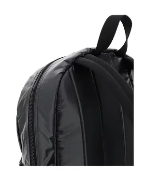 Saint Laurent Nuxx Logo Printed Backpack - Black