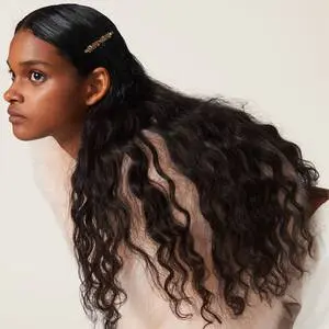 Miu Miu Logo Lettering Hair Clip