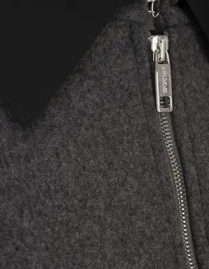 Sportmax Vacuo Zip-up Long-sleeved Jacket - Grey