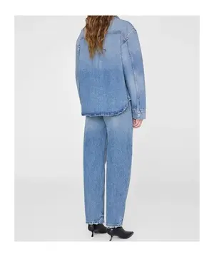 ANINE BING Paxton Shirt - Blue
