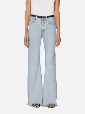 FRAME High Rise Flared Jeans