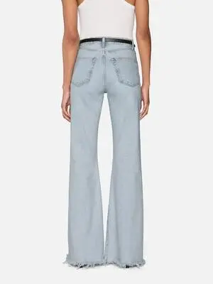 FRAME High Rise Flared Jeans