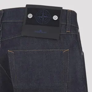 Stone Island Regular-straight Fit Five-pocket Jeans - Black