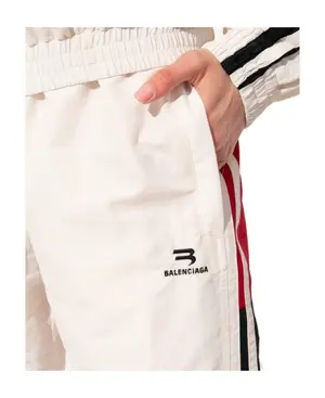 Balenciaga Logo Embroidered Track Pants